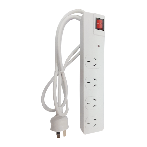 Power Board With Surge / Switch 4 Way – Kasabias Pte Limited